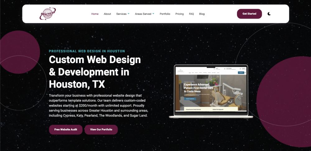 Web Design Houston TX | Professional Website Development | Practical ...